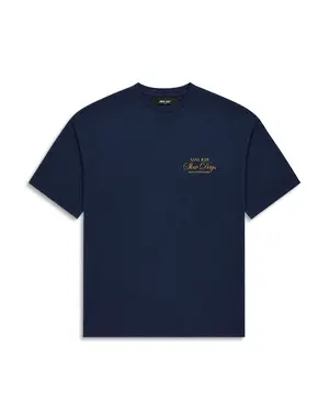 NANA JUDY Relaxed Fit Manoir Graphic Tee - Navy