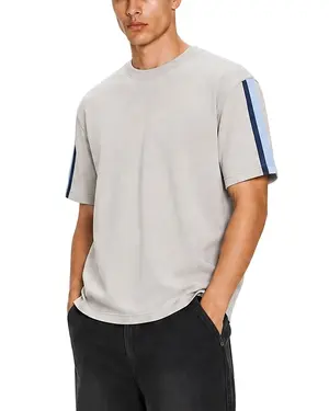NANA JUDY Relaxed Fit Golfe Tee - Light Grey
