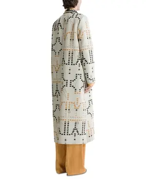 FORTE_FORTE Samarcanda Jacquard Long Coat