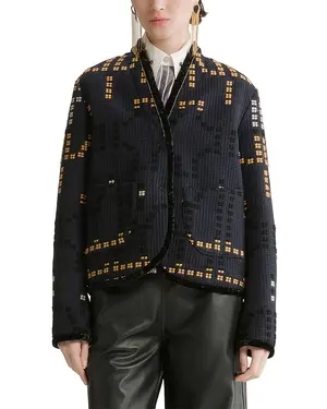 FORTE_FORTE Samarcanda Jacquard Blouson Jacket