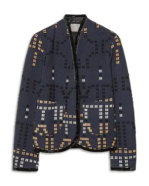 FORTE_FORTE Samarcanda Jacquard Blouson Jacket