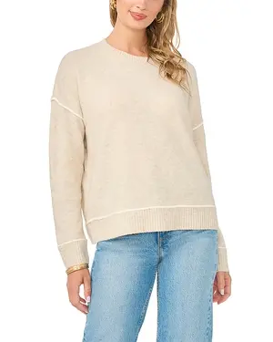 Vince Camuto Crewneck Sweater Malted