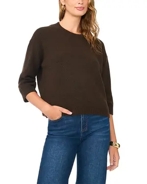 Vince Camuto Crewneck Sweater - Chocolate