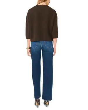 Vince Camuto Crewneck Sweater - Chocolate
