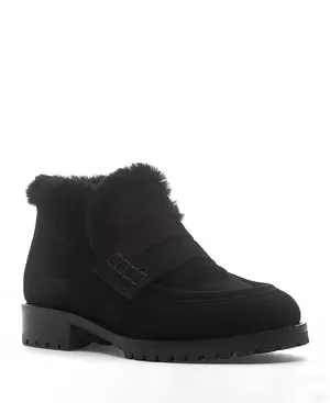 275 CENTRAL Zelia Fur Weatherproof Boot - Black