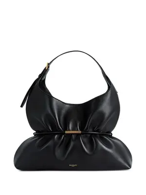 Balmain Sphynx Medium Leather Handbag