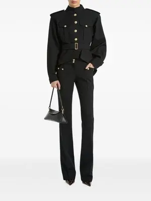 Balmain Wool Belted Jacket