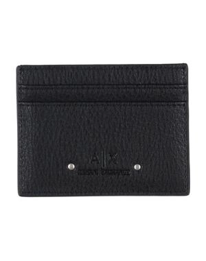 Armani Exchange Cardholder Leather - Black