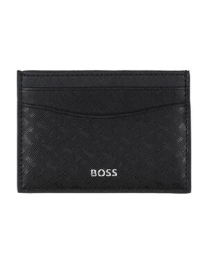 BOSS Cardholder Leather - Black