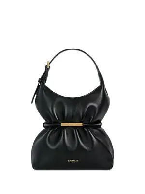 Balmain Sphynx Mini Leather Handbag