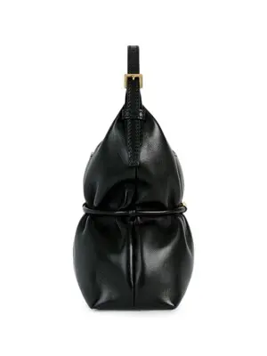 Balmain Sphynx Mini Leather Handbag