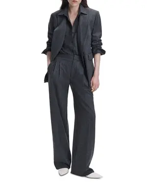 Rag & Bone Lawrence Tailored Wool & Cashmere Blend Pants