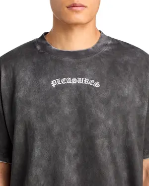 PLEASURES Spray Cotton Tee