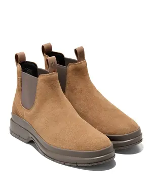 Cole Haan Windham Grand Suede Waterproof Chelsea Boots