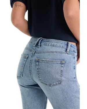 Good American Low Rise Bootcut Jeans