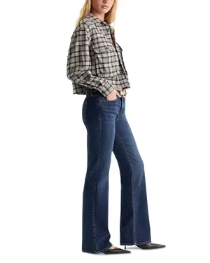 Good American Low Rise Bootcut Jeans
