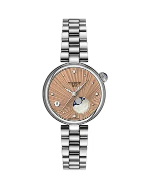 TISSOT Desir Moonphase Quartz Watch, 30mm - Beige