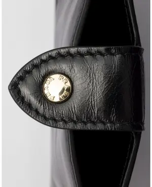 Prada Leather Logo Card Case