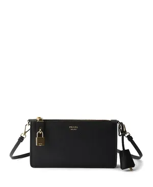 Prada Saffiano Leather Smartphone Pouch