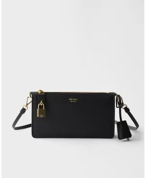 Prada Saffiano Leather Smartphone Pouch