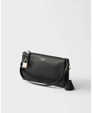 Prada Antiqued Nappa Leather Pouch