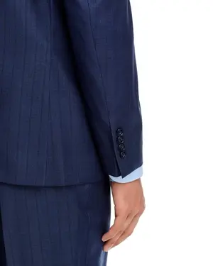 Hart Schaffner Marx New York Fit Tonal Stripe Wool Blend Suit