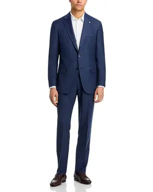 Hart Schaffner Marx New York Fit Tonal Graph Check Suit - Navy