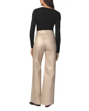 Joe's Jeans The Pleated Off The Shoulder Top