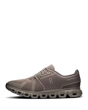 On Cloud 6 Sneakers In Ash/cinder