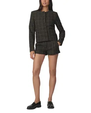 Joe's Jeans The Scottie Shortie Plaid Shorts