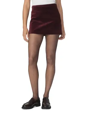 Joe's Jeans The Velveteen Mini Skirt
