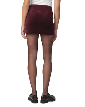Joe's Jeans The Velveteen Mini Skirt