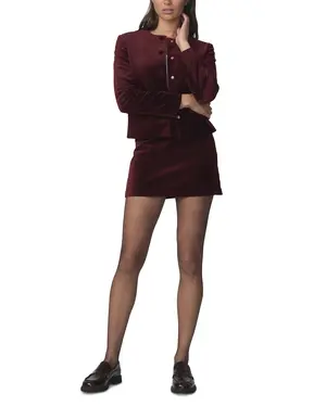 Joe's Jeans The Velveteen Mini Skirt