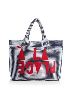 Clare V. A La Plage Tote - Cream