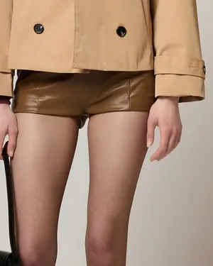 STEMS Lily Ladder Resistant Sheer Tights - Brown