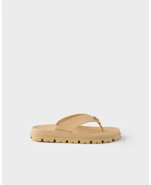 Prada Rubber Thong Sandals