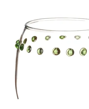 ZSA ZSA ZSU Henan Borosilicate Glass Wine Glass, 15 Oz
