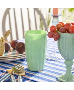 ZSA ZSA ZSU Henan Glass Soft Drink Glass Set Of 4