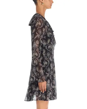 Veronica Beard Adrienne Silk Mini Dress