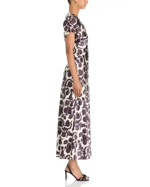 Veronica Beard Redgrave V Neck Dress