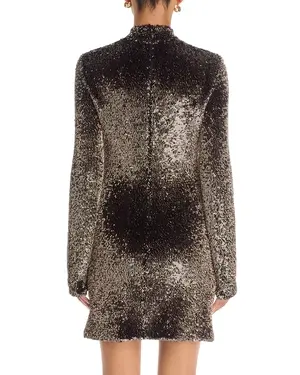 Veronica Beard Sylee Long Sleeve Mini Dress