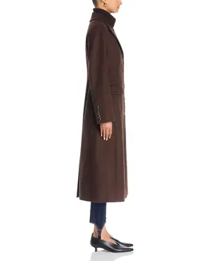 Veronica Beard Elspeth Wool & Cashmere Dickey Coat