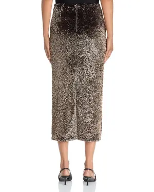 Veronica Beard Koa Embellisehd Midi Skirt