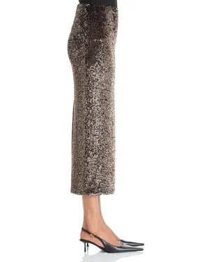 Veronica Beard Koa Embellisehd Midi Skirt