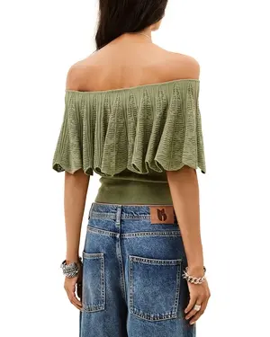Ba&sh Salda Off-the-shoulder Top