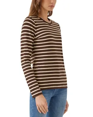 Karen Kane Crewneck Long Sleeve Top