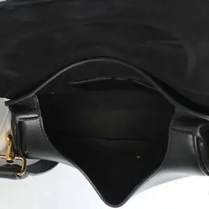 Dior Box Calfskin Bobby Flap Bag - Black