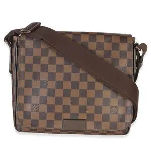 LOUIS VUITTON Damier Ebene Canvas Brooklyn Pm