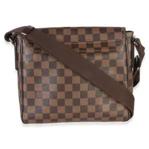 LOUIS VUITTON Damier Ebene Canvas Brooklyn Pm Bag