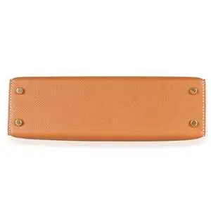 Hermès Gold Epsom Sellier Kelly Ii 20 Ghw